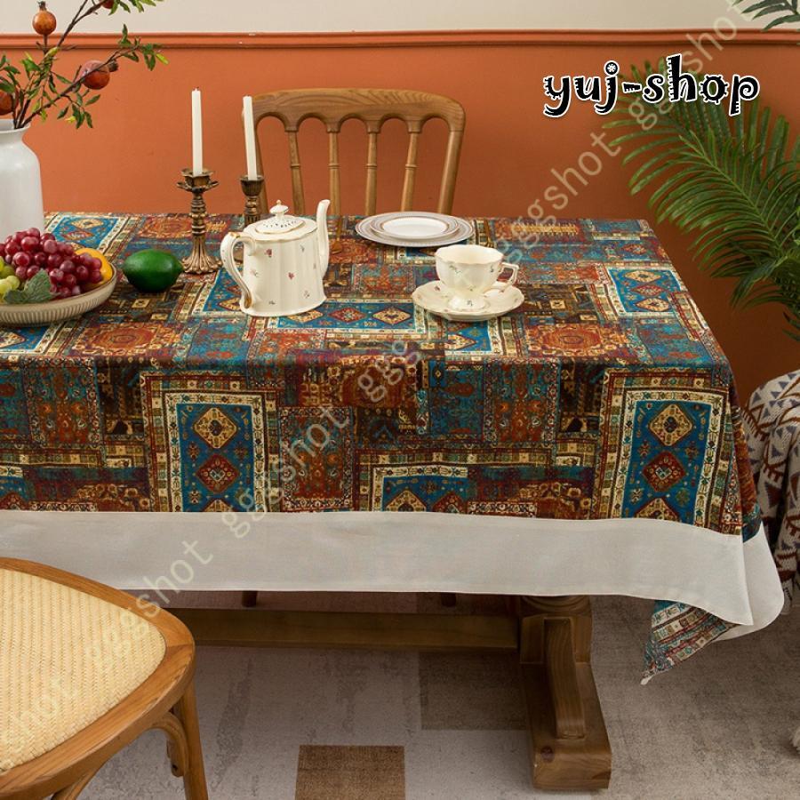 テーブルクロス 撥水加工 汚れ防止 テーブルカバー リネン 長方形 お手入れ簡単 おしゃれ 北欧 無地 北欧風 装飾 洗える ウォッシャブル 手洗可 ずれにくい : dd-1103 ...