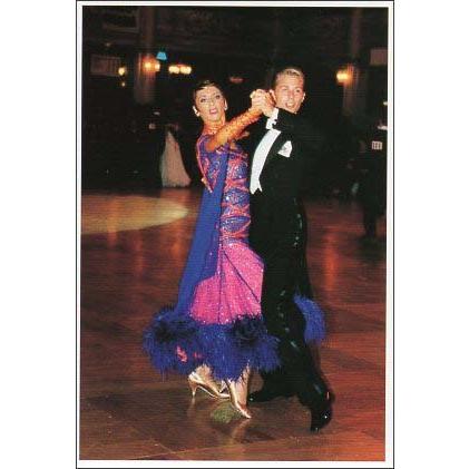 ポストカード カラー写真 BLACKPOOL FINALISTS '99 Chris Hawkins & Hazel Newberry ...