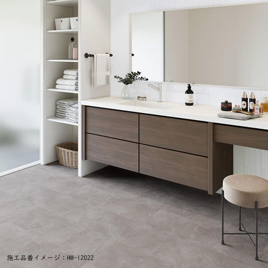 サンゲツ クッションフロア 住宅用 石目調 タイル 選べる15カラー ホームフロア2024-2027 HM-12012〜HM-12026（1m以上10cm単位切売り） : 床材専門店 床一徹 ...