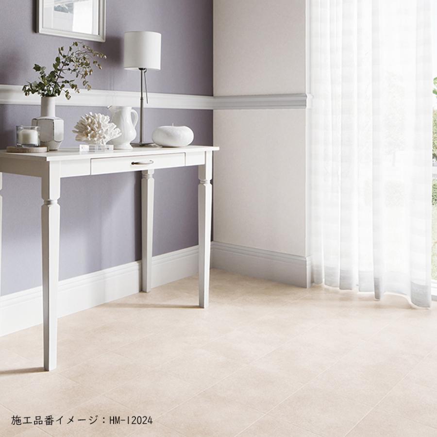 サンゲツ クッションフロア 住宅用 石目調 タイル 選べる15カラー ホームフロア2024-2027 HM-12012〜HM-12026（1m以上10cm単位切売り） : 床材専門店 床一徹 ...
