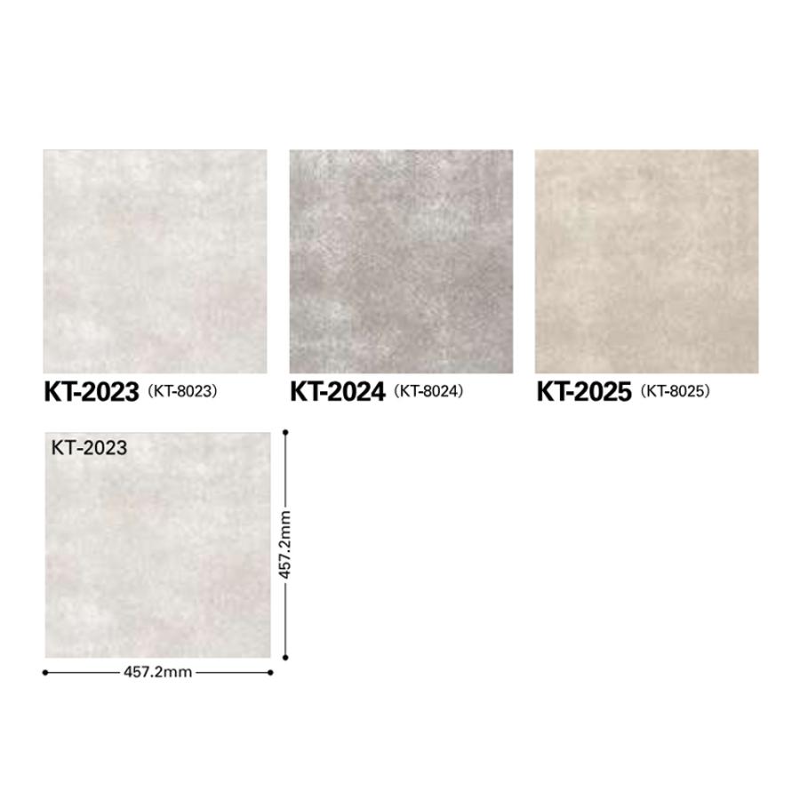 サンゲツ 複層ビニル床タイル ワックスフリータイル レゴリス WF 選べる3カラー フロアタイル KT-2023〜KT-2025 （ケース販売） : 床材専門店 床一徹 - 通販 ...