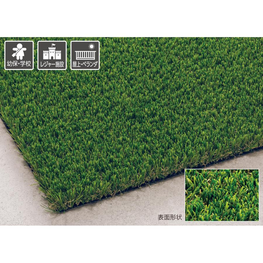 リアル人工芝 C-1025 テラモト 巾1m×長さ10m（10m巻きロール販売 切売不可） : 床材専門店 床一徹 - 通販 - Yahoo!ショッピング