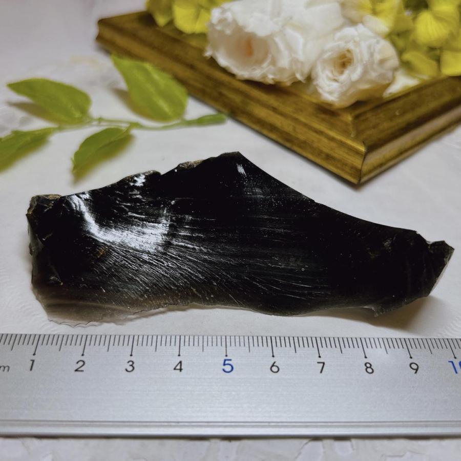No.【E5699】ミッドナイトオブシディアン＊黒曜石＊原石＊天然石＊鉱物＊ストーン＊Obsidian :E5151:ユカワファニチュアYH ...