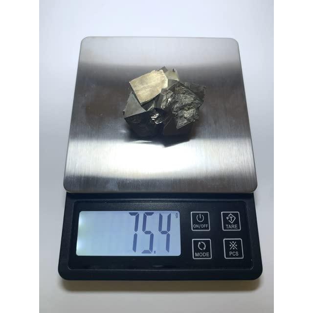 No.k172 黄鉄鉱結晶 現品販売 直方体 ケース入り パイライト 天然石 鉱物 六面体 結晶 原石 スペイン産 鉱物標本 パワーストーン ...