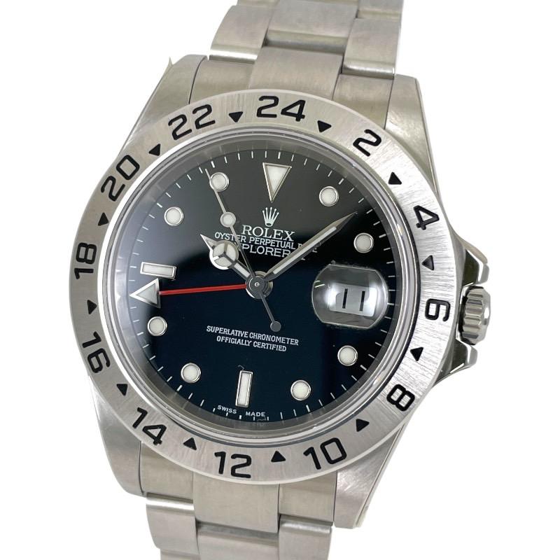 【ROLEX】ロレックス エクスプローラーII 16570 腕時計 ステンレススチール メンズ 黒文字盤 中古 : 24015837-01 : YUKICHIストア - 通販 - Yahoo ...
