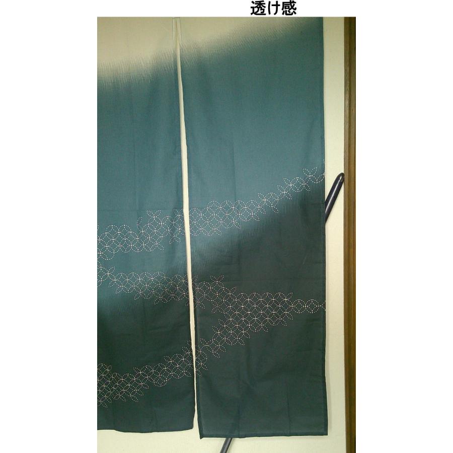 綿100%和風綿のれん幅85×丈150cmかすみ(霞) 色ダークブルー79841-yuni : ユキミ家具 - 通販 - Yahoo!ショッピング