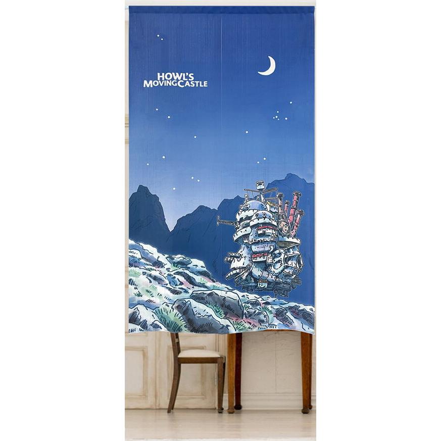 のれん 85X150cm ジブリ ハウルの動く城 「月夜」【日本製】cos-99657 : ユキミ家具 - 通販 - Yahoo!ショッピング