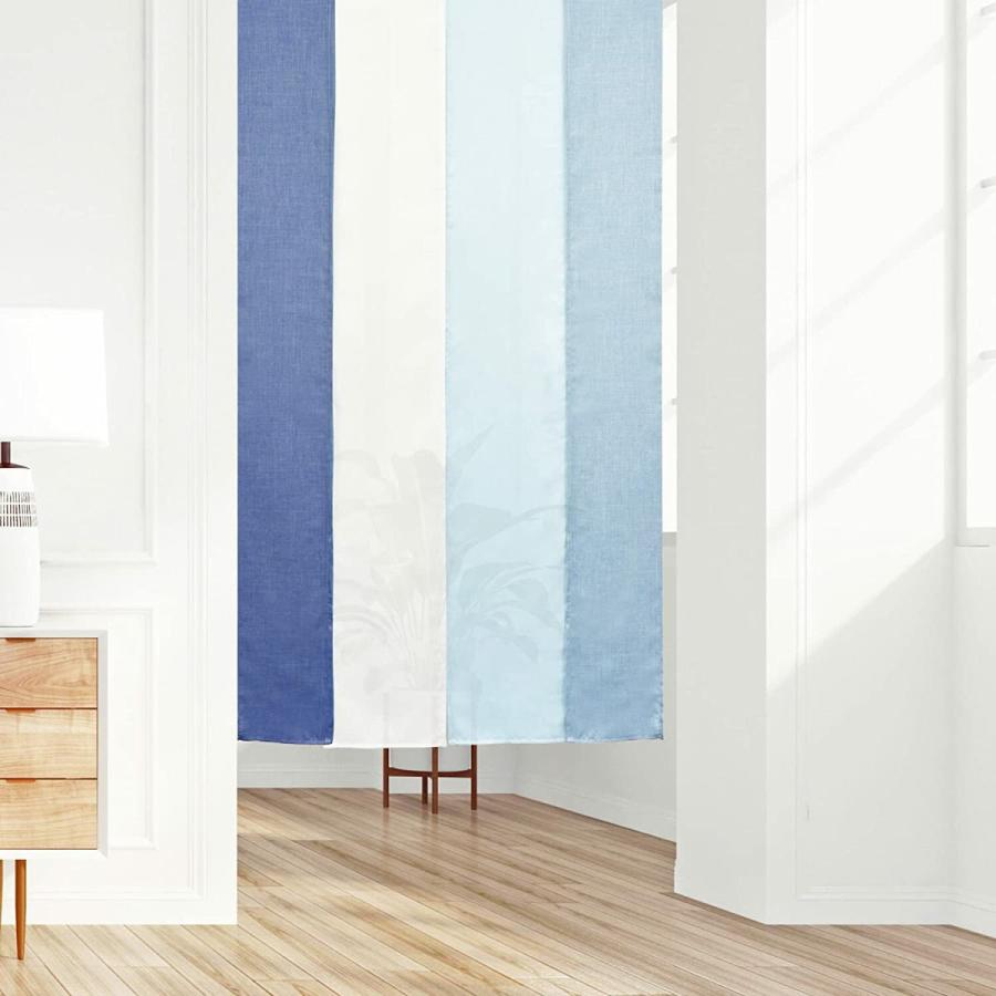 四つ割れのれんロング ムーラン85x170cm/ブルー/グリーン/パープルniil : ユキミ家具 - 通販 - Yahoo!ショッピング