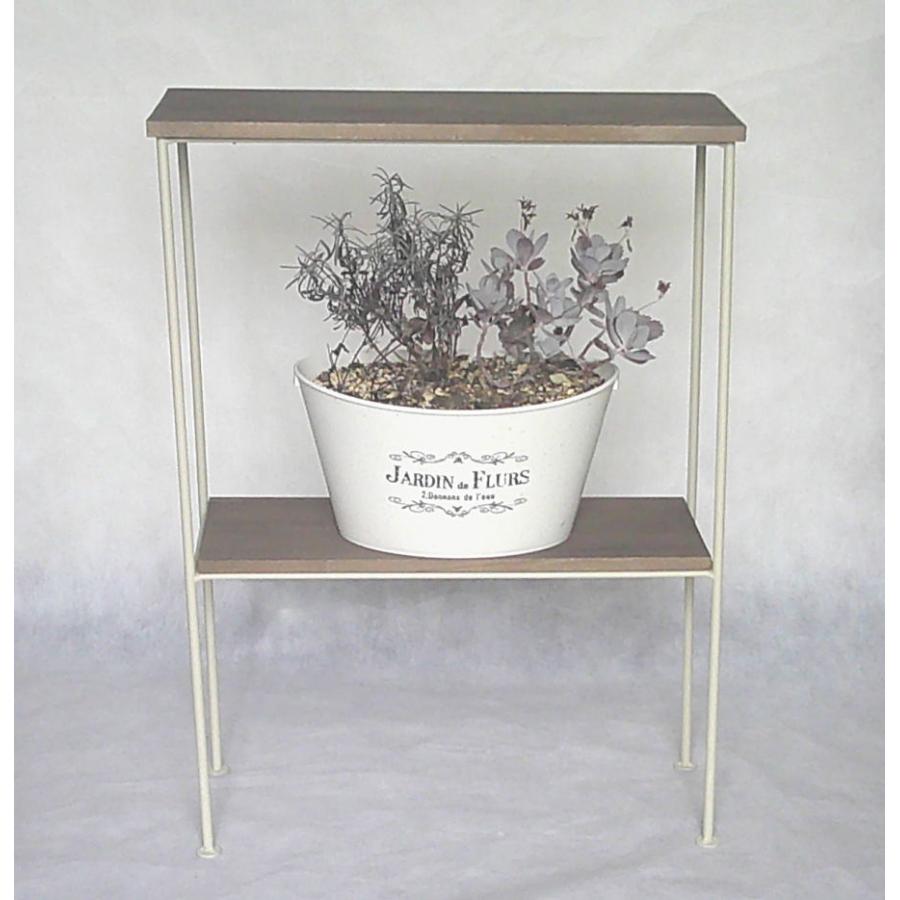 コンソールテーブル2段 小さなテーブル 幅44cm奥行17cm高さ60cmラスティ・トールラックZR-603-IVアイボリー-abide : ユキミ家具 - 通販 - Yahoo!ショッピング