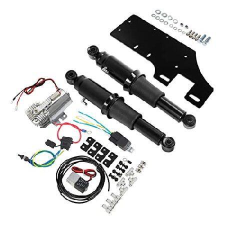 TCT-MT リアエアライドサスペンションキット 調節可能 ハーレーダビッドソン ツーリング バガー ロードキング エレクトラグライド ストリートグライド ロードグ : auto ...