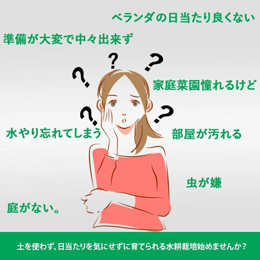 爆買 水耕栽培キット LED 水耕栽培 キット 家庭菜園 プランター おしゃれ 野菜栽培 植物育成LEDライト スポンジ 循環ポンプ JustSmart : GAOMON - 通販 ...
