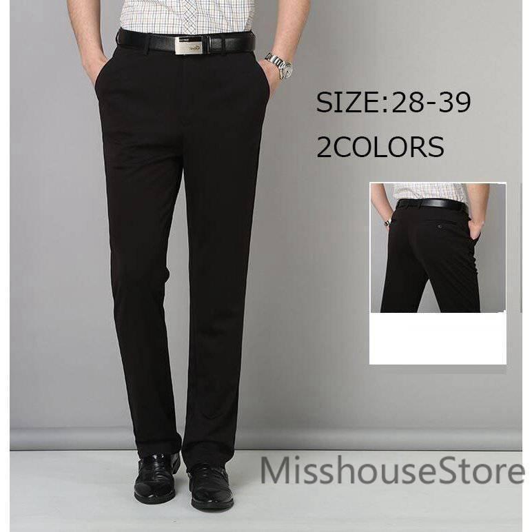 スラックスメンズビジネススラックスストレートパンツスリムスラックススーツパンツストレッチビジネス通勤オフィス2色全店2点 : yicd1 ...
