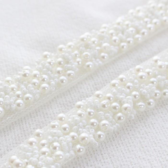 おしゃれなビーズトンジョン・白2cm : チマチョゴリと韓国雑貨の専門店夢市場 - 通販 - Yahoo!ショッピング