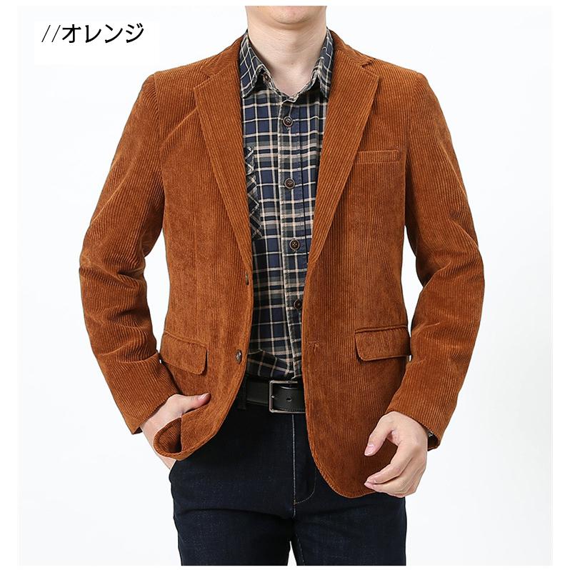 ホームアイホーム メンズ メンズコーデュロイテーラードジャケット