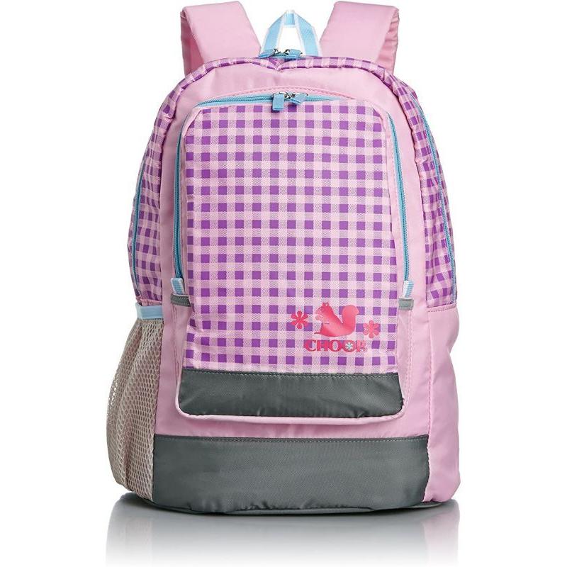 ＜値下げ＞女の子に人気シュープCHOOPチェック柄リュックサック(ピンク） : 1215-pk : ゆめのれんドットコム - 通販 - Yahoo!ショッピング