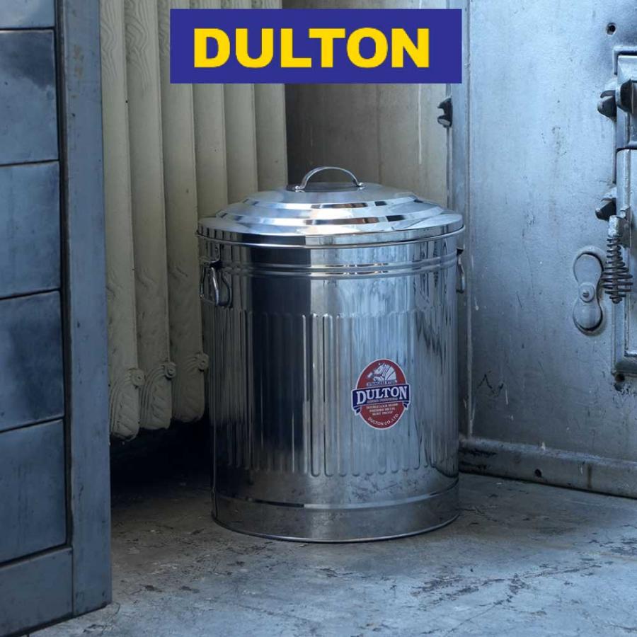 GARBAGE CAN STAINLESS L インダストリアル アメリカン雑貨ダルトン dultonステンレススチール製 ガベージ カン L 24L : dlt-100-106-ssl ...