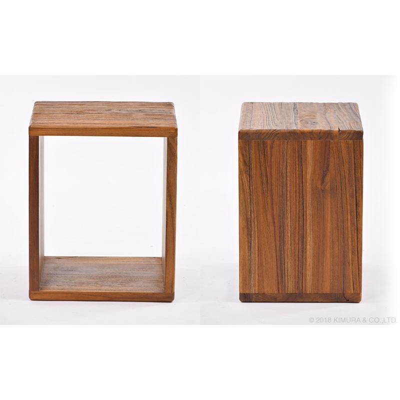 KLUB14 チーク無垢材 収納ボックス おしゃれ 人気 男前 アンティーク レトロ ヴィンテージ風 : インテリア雑貨のマッシュアップ - 通販 - Yahoo!ショッピング