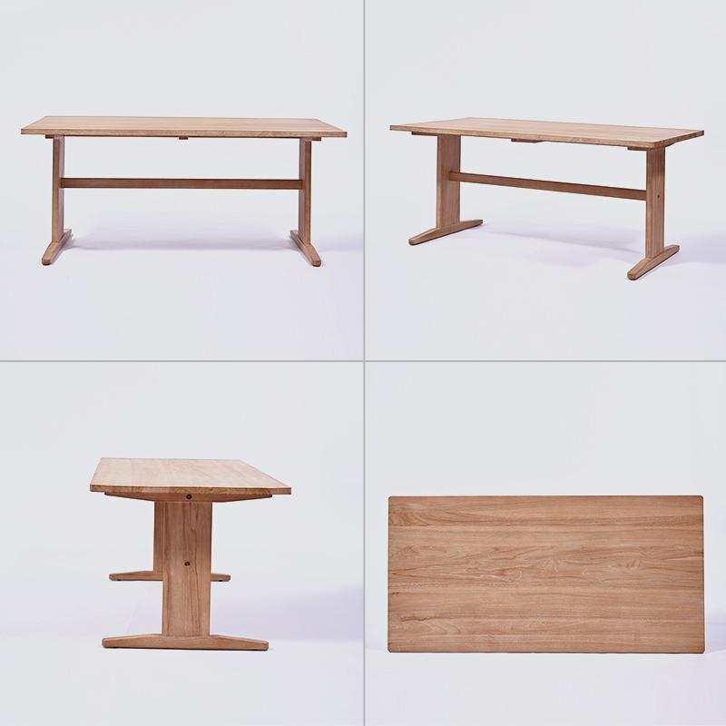 CALM シリーズ チーク無垢材 CLAM ローダイニングテーブル 140cm幅 おしゃれ 人気 : インテリア雑貨のマッシュアップ - 通販 - Yahoo!ショッピング