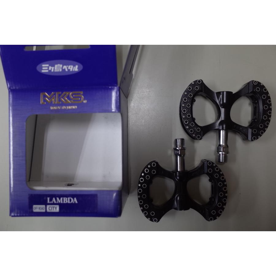 三ヶ島製作所 MKS(三ヶ島) LAMBDA(ラムダ) ペダル ブラック : ユメリン沼津 - 通販 - Yahoo!ショッピング