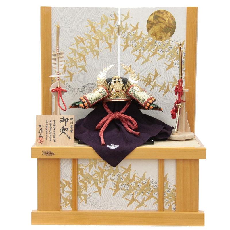 五月人形 兜 収納飾り 1/3（245to0111）鞆美 ym1098n（gk37b/yb1029/yd1029/yy1052/gs110） : 24may-ya-to0111 : 人形のゆめ ...