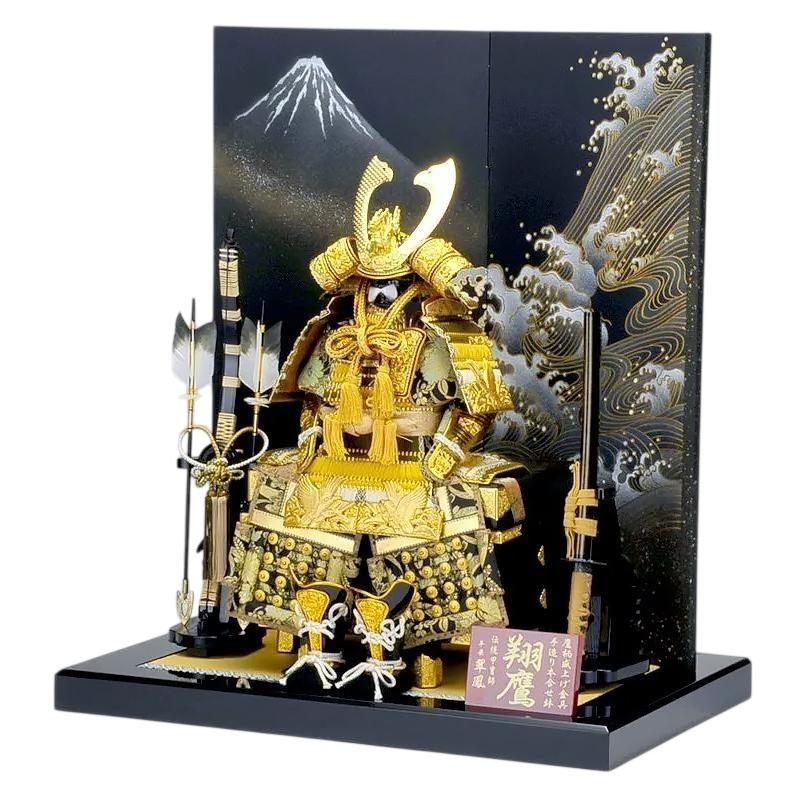 五月人形 鎧平飾り 平安翠鳳作 10号 翔鷹大鎧飾り 5-69-004 伝統の工芸品 : 人形のゆめさき - 通販 - Yahoo!ショッピング