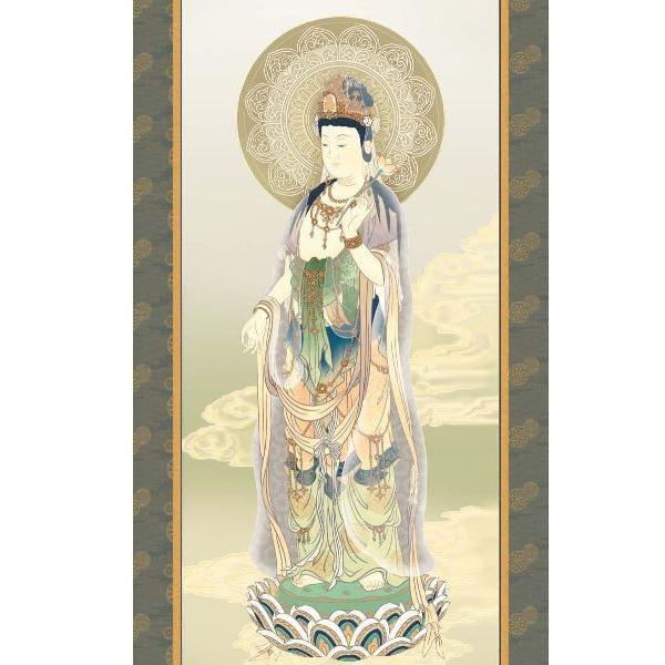 掛軸 雲上観音 尺五 H30E1-K080 代引き不可 : 人形のゆめさき - 通販 - Yahoo!ショッピング