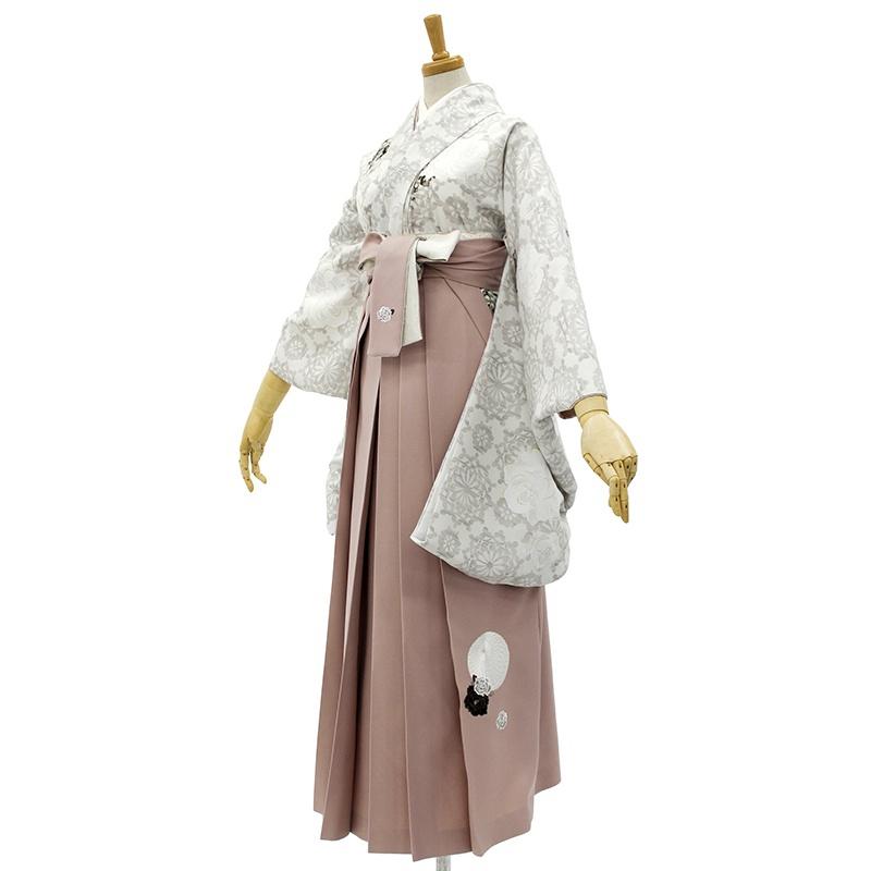 卒業式 袴セット 大学生 ジャパンスタイル×中村里砂 ベージュダマスク文様に薔薇 謝恩会 女の子 二尺袖 貸衣装 G967 : 京都着物レンタル夢館 Yahoo!店 - 通販 - Yahoo ...