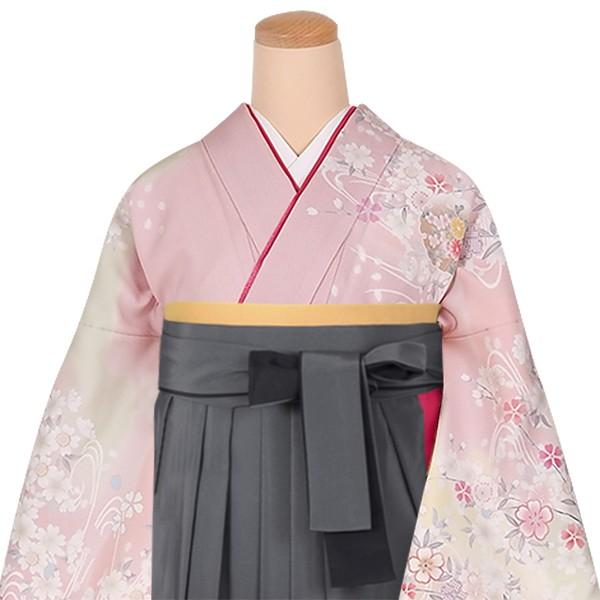 卒業式 袴レンタル 先生 教員 訪問着袴 フルセット 上品 ピンク 雪輪桜流水 HG546 : 京都着物レンタル夢館 Yahoo!店 - 通販 - Yahoo!ショッピング