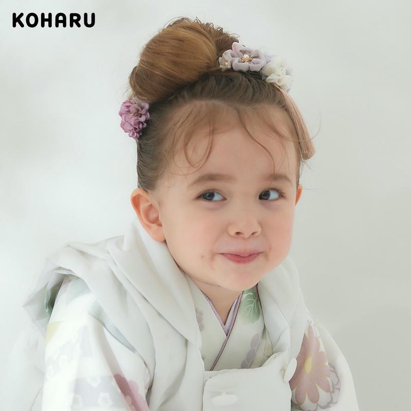 753 七五三 着物レンタル 3歳 コハク ブランド着物 女の子 フルセット 被布 白x白菊熨斗目 三歳 K239 :K239:京都着物レンタル夢館 Yahoo!店 - 通販 - Yahoo ...