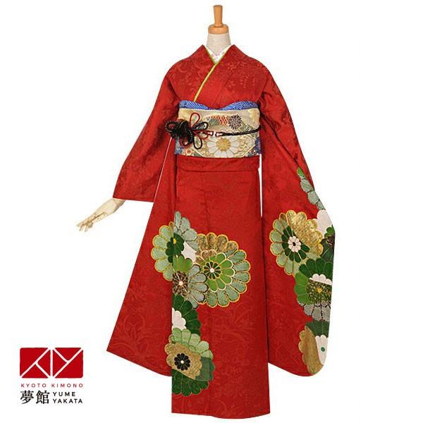 振袖レンタル 赤 彩菊(絹) 成人式 結婚式 一点物 対応身長154〜165cm 2〜11月利用 R760 : r760 : 京都着物レンタル夢館 Yahoo!店 - 通販 - Yahoo ...