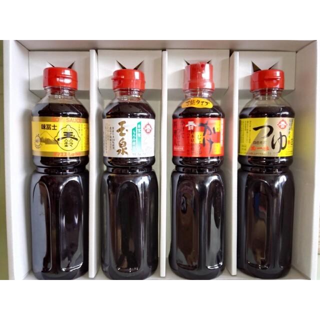 福島県特産物 福島の味 玉鈴醤油 旨味ざんまい4本セット500ml×4本 玉鈴ギフト 湯野川商店yahoo店 通販 Yahoo 7561