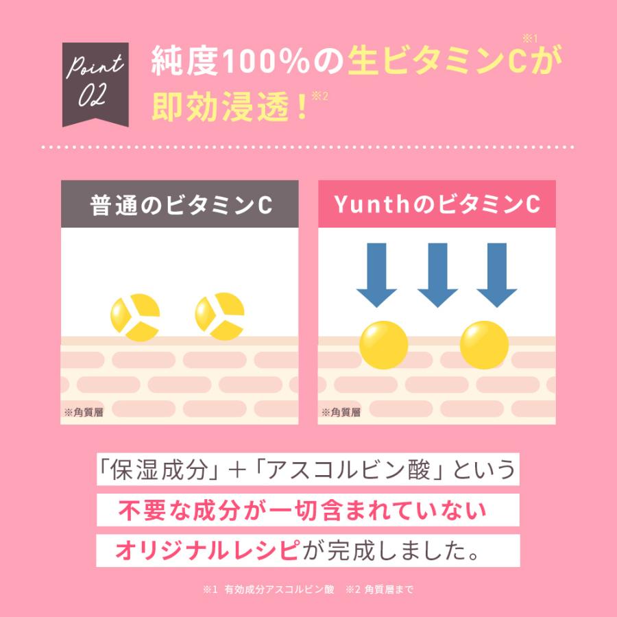 生VC美白美容液 3箱セット : ys-y008 : Yunth Store Yahoo!店 - 通販 - Yahoo!ショッピング