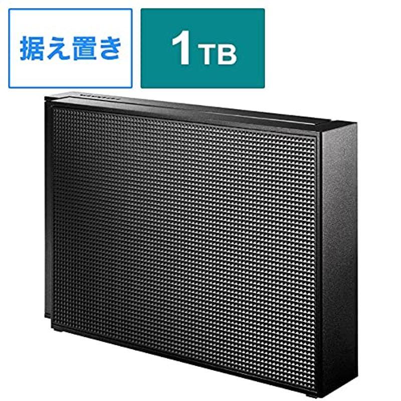 I/Oデータ USB3.1 Gen1（USB 3.0）/2.0 外付けハードディスク 1.0TB（ブラック） HDCZ-UT1KC : ユリと ...