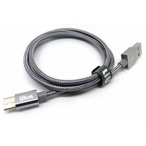 Libra ロープタイプ Type-C2.0ケーブル 1m LBR-TCC1mSV 《シルバー》 USB_C . : うめのやonline - 通販 - Yahoo!ショッピング