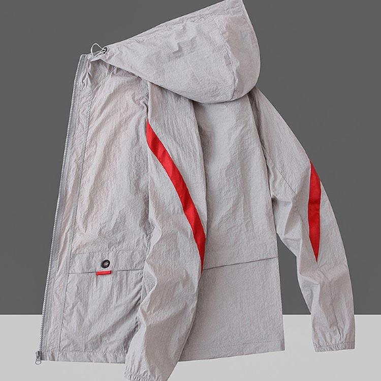 パーカー UVカット 薄手 ラッシュガード ライトジャケット メンズ フード付き 春ジャケット マウンテンパーカー ひんやり コート UVカ : yutahi - 通販 - Yahoo!ショッピング