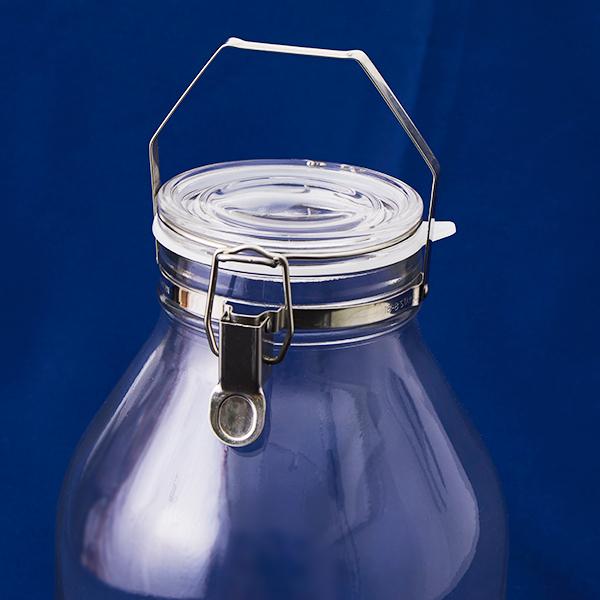 share with Kurihara harumi 取手付 密封びん 4L 栗原はるみ ギフト包装可 キッチン用品 保存瓶 梅酒 Cellarmate セラーメイト レシピ付 4000ml ...