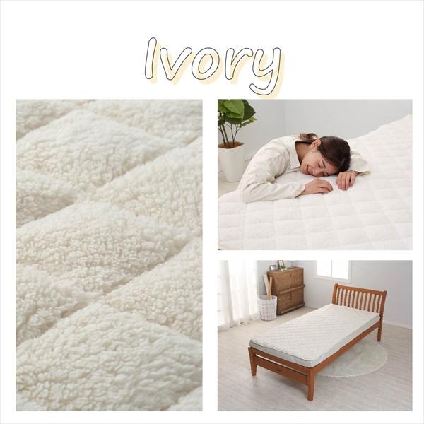 西川 HOKAHOKA あったか シープボア 敷きパッド シングル GY2454 布団 寝具 ベビー用寝具 布団 敷きパッド ...