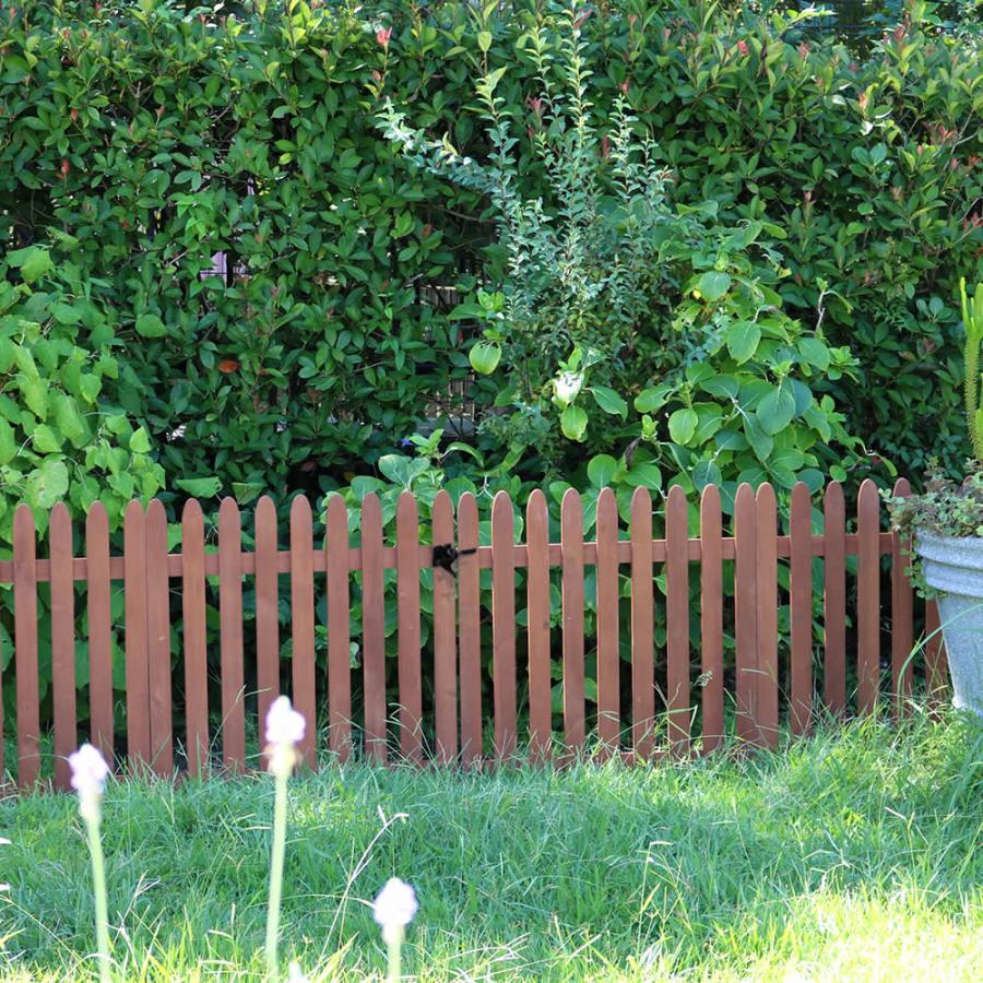 折り畳めるウッドフェンス ゲートセット（横ボーダー） 庭 ガーデニング ガーデンファニチャー ガーデンフェンス WF-YKG ウッドフェンス ウッド : バリュー家具! ゆとり生活研究所 ...