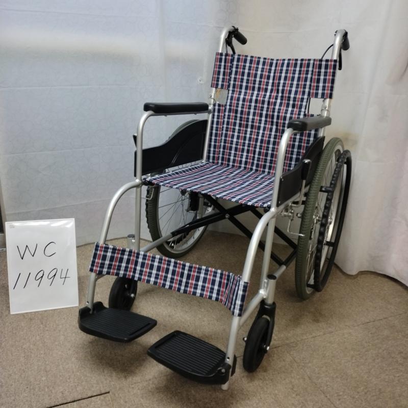 中古 車椅子 Bランク 日進医療器 自走式車椅子 NEO-1 WC-11994 : wc-11994 : 福祉用具リサイクル店・ゆとりっぷ ...