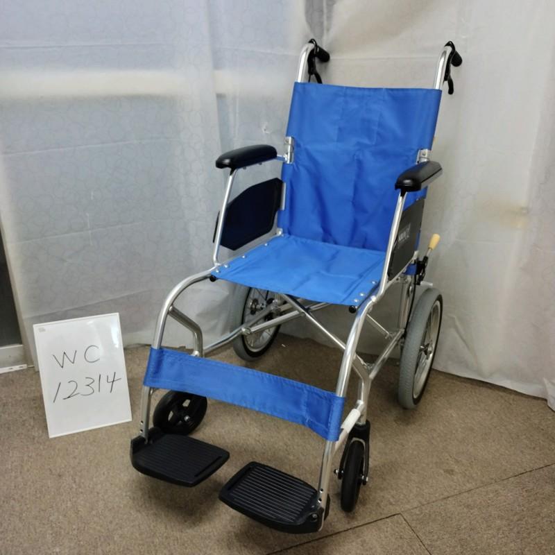 中古 車椅子 Bランク 日進医療器 介助式車椅子 NAH-L7α Aパッケージ WC-12314 : 福祉用具リサイクル店・ゆとりっぷ ...
