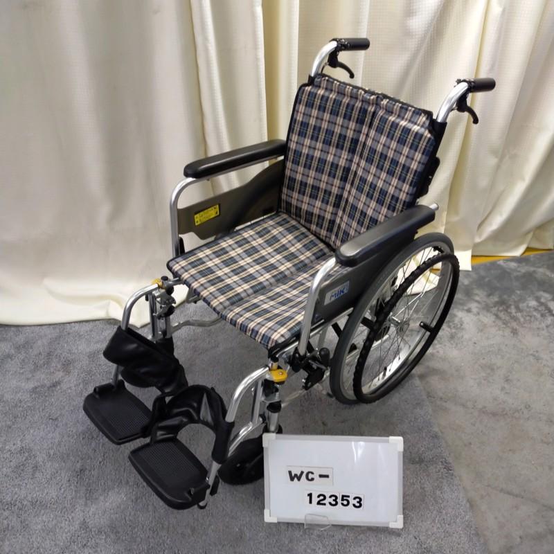 中古 車椅子 Bランク 自走式車椅子 ミキ SKT-4LO 肘上げ フットスイング WC-12353 : 福祉用具リサイクル店・ゆとりっぷ ...