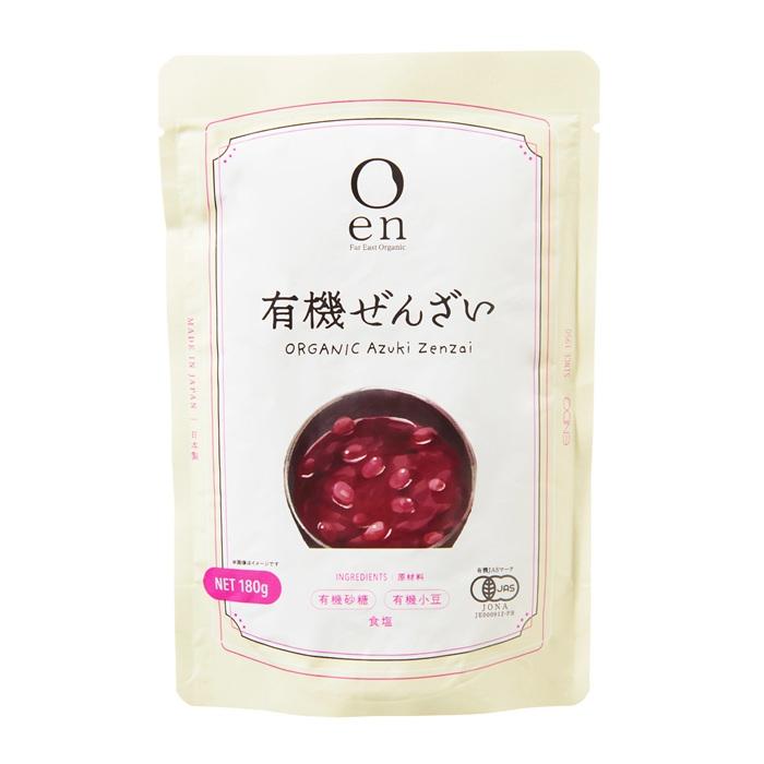 有機ぜんざい 天然美食 180g 有機小豆・有機砂糖使用 有機JAS/無農薬・無添加 /6個までネコポス便可 : 有機家ヤフー店 - 通販 - Yahoo!ショッピング