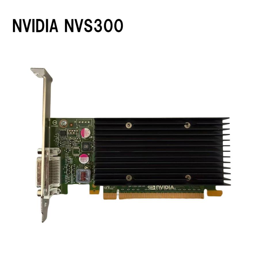 NVIDIA 【中古ビデオカード】 グラフィックカード NVIDIA NVS 300 512MB PCI Express 2.0 x16 ...