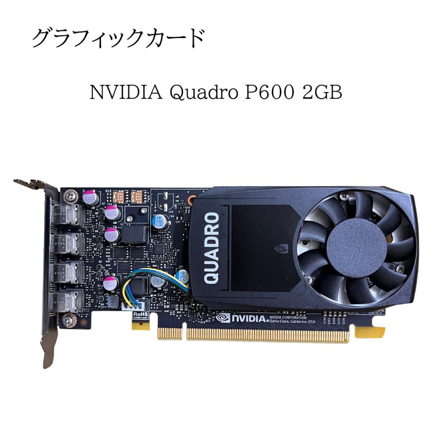 NVIDIA 【中古ビデオカード】 Quadro P600 GDDR5 プロフェッショナルグラフィックスボード グラフィックカード PCI ...