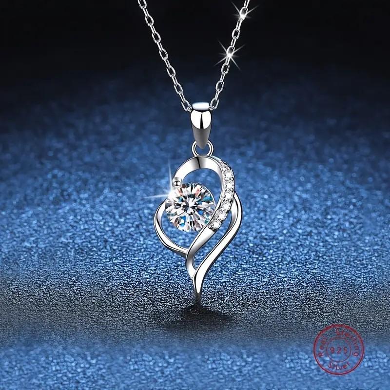 925 スターリングシルバー 0.5ct モアッサナイトネックレス : 有祥貴石 - 通販 - Yahoo!ショッピング