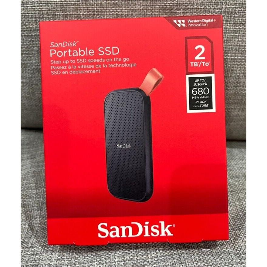SanDisk 2TB Portable SSD: Lightning-Fast Speeds up to 680MB/s,USB-C ...