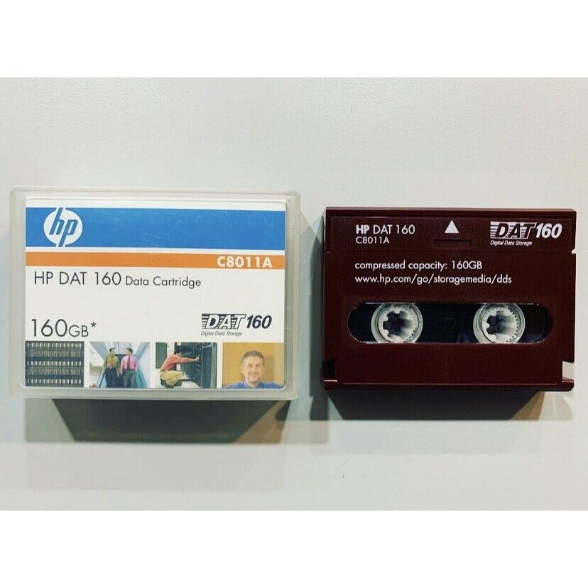 HP DAT160 Data Tape Cartridge ( C8011A) 80GB / 160GB -Factory Sealed ...