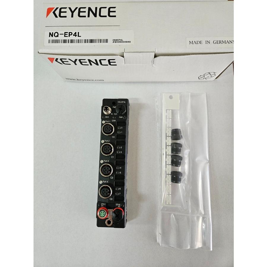 Keyence NQ-EP4L ETHERNET IP I/O/IOリンクブロック :196012941451:うえたPC - 通販 ...
