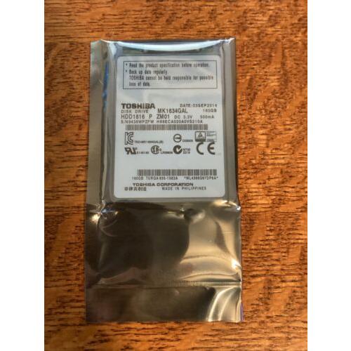 New 160GB Toshiba iPod ZIF Hard Drive HDD Replacement Apple Classic 7th ...
