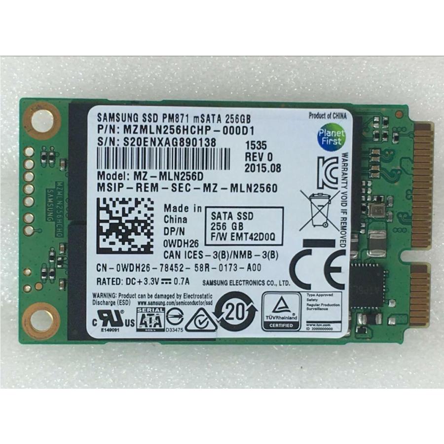 Samsung PM871 msata 256gb ssd solid state drive MZ-MLN256D MZMLN256HCHP ...